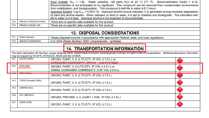 SDS？IATA？ってなあに？ - 危険物発送はBeHappy!!!